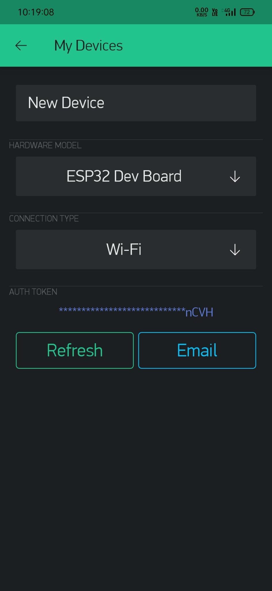 Home Automation System using ESP32